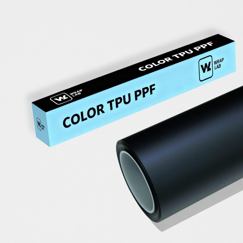 Matte Black Phantom Blue PPF (Paint Protection Film) – Wrap Lab